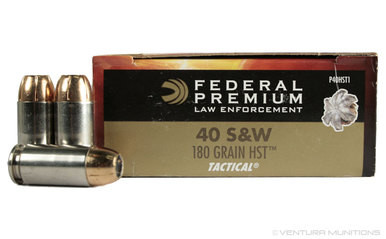 Federal 40s&w 180 Grain HST Jacketed Hollow Point 50 Rounds - Abide Armory