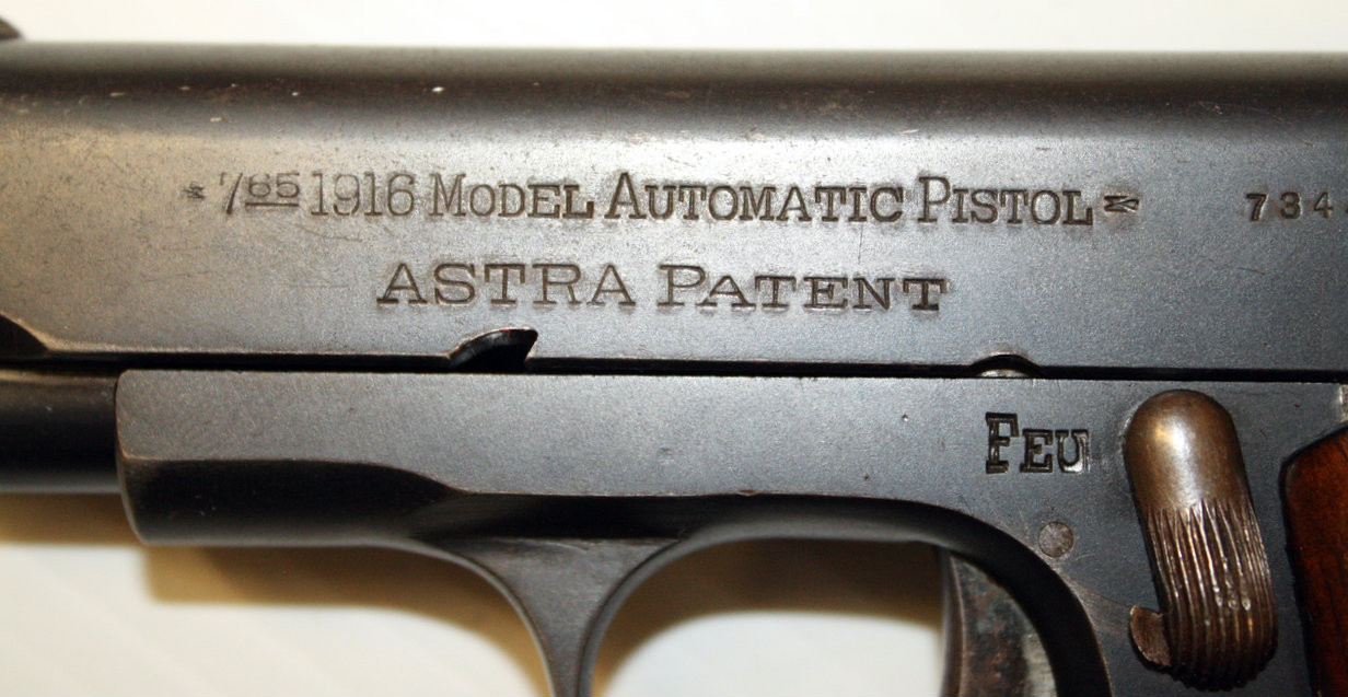 Astra 1916 Pistol 7.65 - Used - Abide Armory