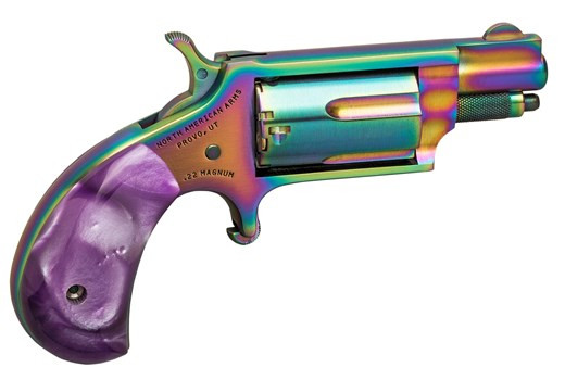 North American Arms - Mini-Revolver .22WMR - Rainbow Titanium