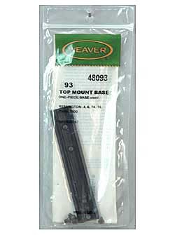 Weaver 1 Piece Base 93 48093 - Abide Armory