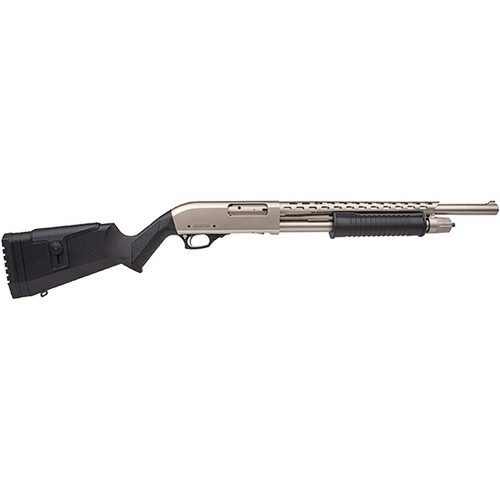 Armscor|Rock Island Armory Shotgun - Pump Action - 12 Gauge - Nickel ...