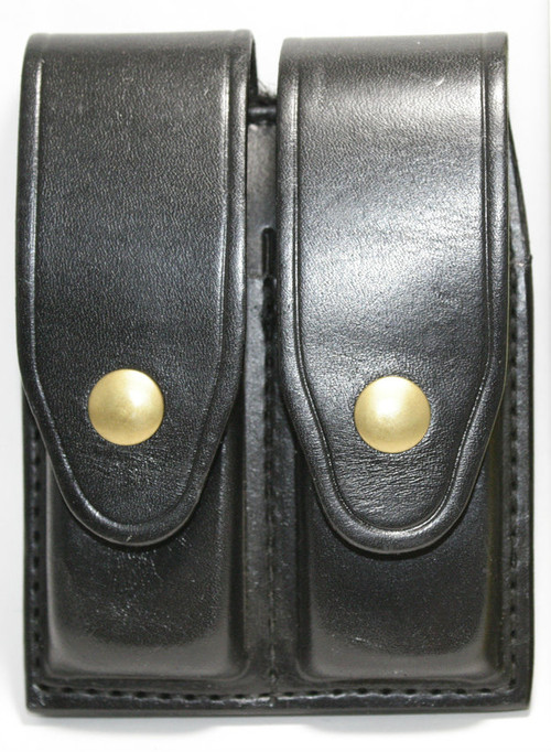 Gould & Goodrich Leather Magazine Pouch Holds (2) Single Stack Mags ...