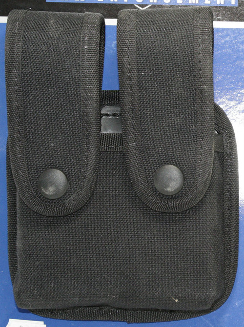 Uncle Mike's Law Enforcement Nylon Magazine Pouch Holds (2) Single ...