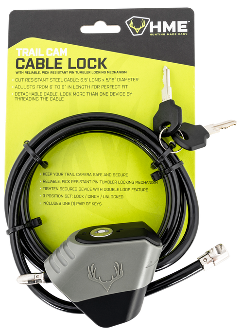 Hme Cable Lock, Hme Hme-cblk Hme Cable Lock - Abide Armory