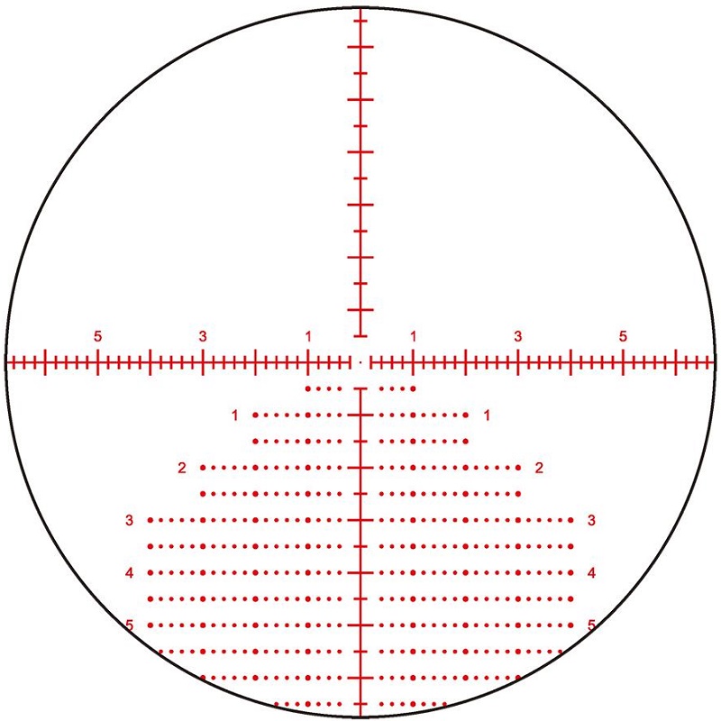 Sightron PLR 6-24x50 Illum. MH-5 Matte Scope - 28003 SHIPS FREE at The ...
