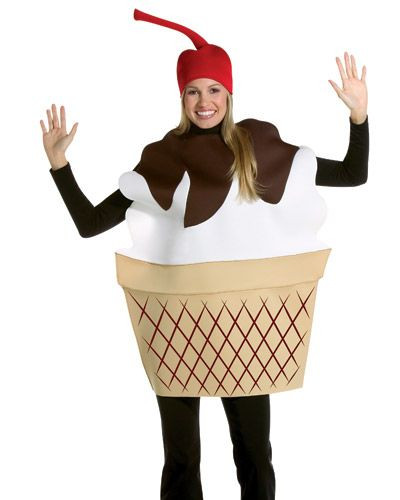 Adult Ice Cream Sundae Costume for Less
