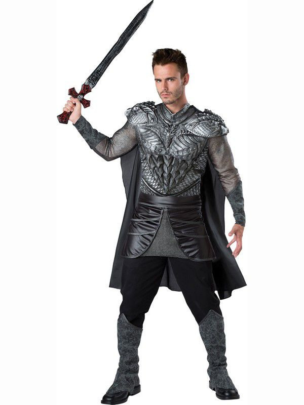 Men's Dark Medieval Knight Costume