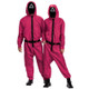 Squid Game Triangle Guard Costume