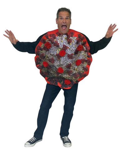 COVID germ costume