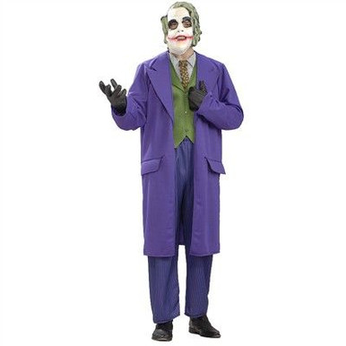 Adult Deluxe Joker Costume, Joker Halloween Costume, Joker Costume,