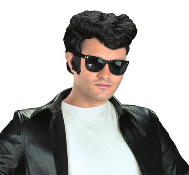 Adult Greaser Wig - 1950's Men's Wig, Danny Zuko Wig