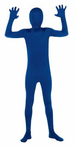 Kids 2nd Skin Blue Body Suit, 2nd Skin Costumes