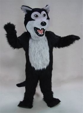 Wolf Mascot Uniform