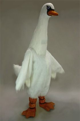 Swan Mascot Costume