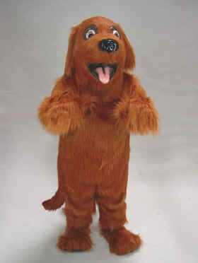 Irish Setter Mascot Costume, Dog Mascot Costume