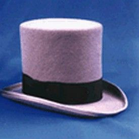 Adult Grey Top Hat