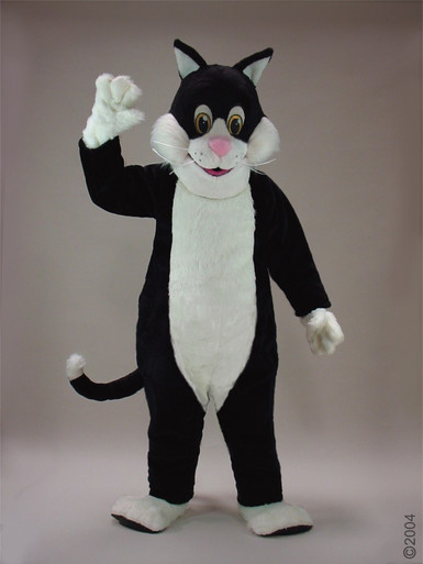 Black Cat Mascot Costume