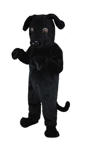 Thermo-lite Black Lab Mascot Costume