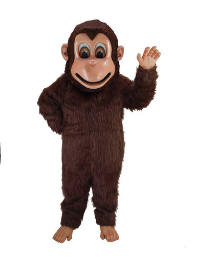 Thermo-lite Brown Monkey Mascot Costume