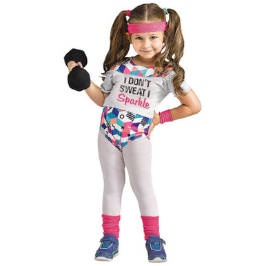 Toddler Little Miss Fit Costume