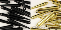 Large Spike Star Kits - Black + Gold Spikes - The Ring Lord