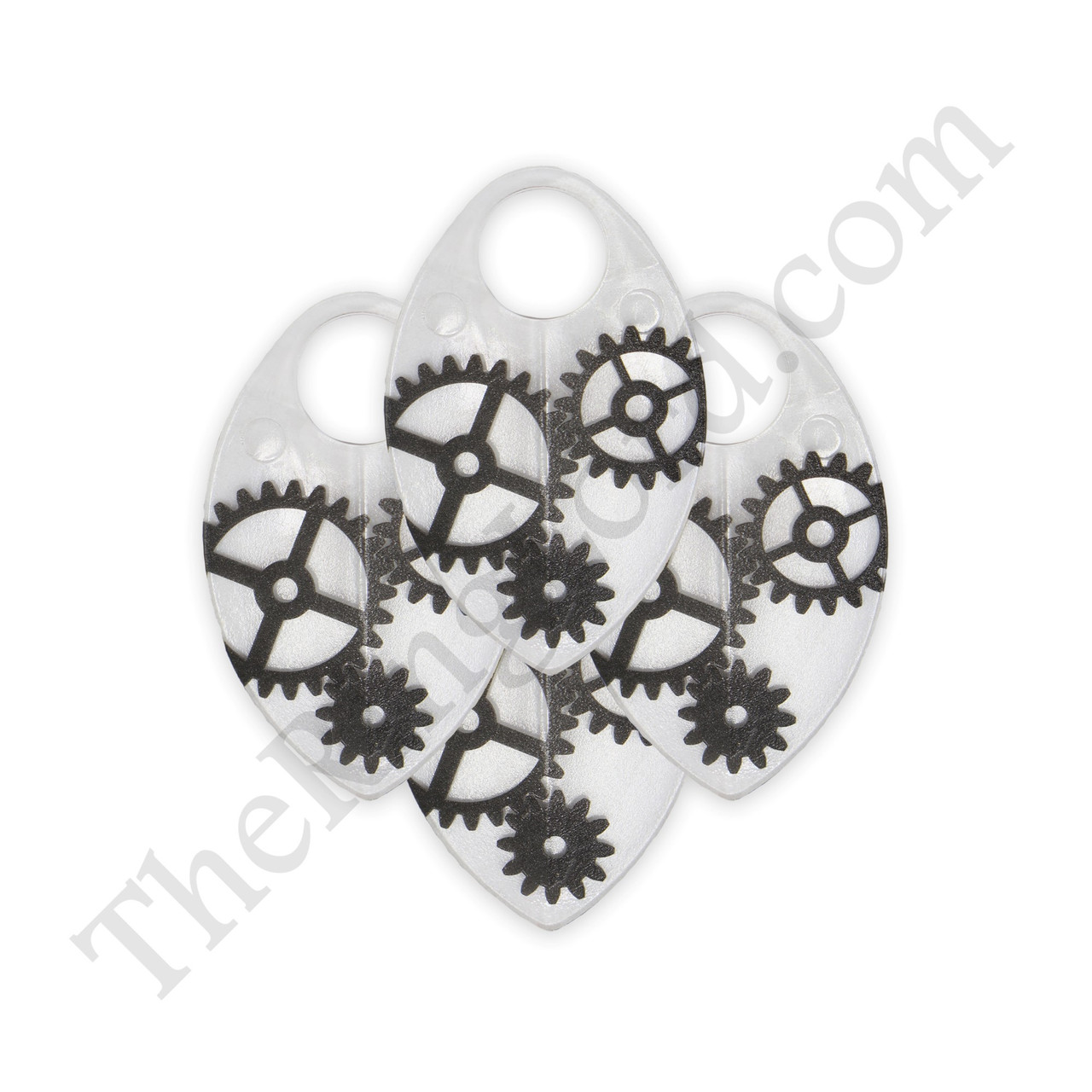 Clear Polycarbonate Engineered Plastic Scales - Large - sold by the bag ...