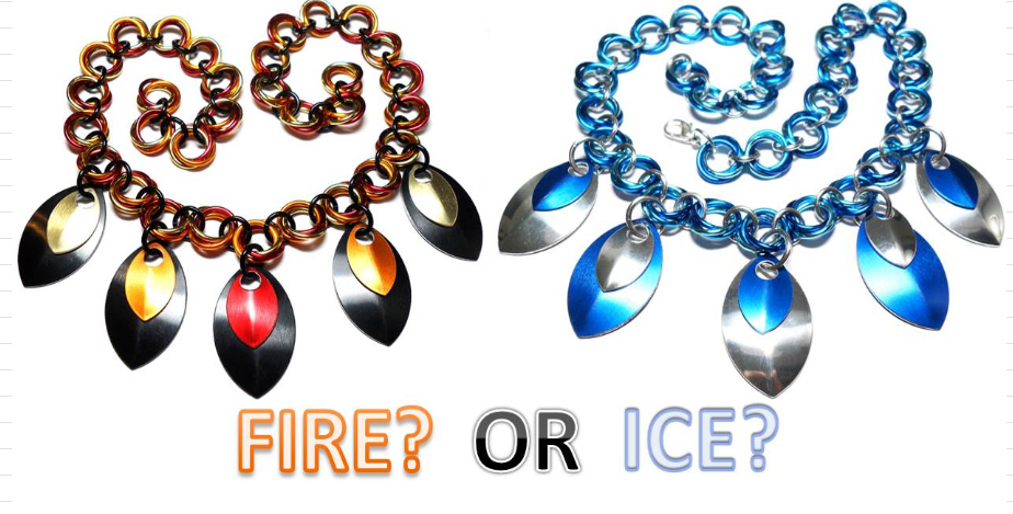 Fire Necklace.