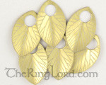 Leaf Etched Scales - Small - sold by the bag of 10 - The Ring Lord
