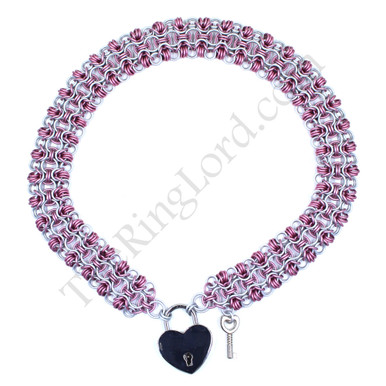 10% OFF Rondo Necklace Kit – Valentine’s Day with Silver Heart Lock