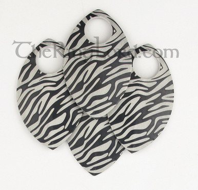 Zebra Etched Scales – All Sizes | The Ring Lord