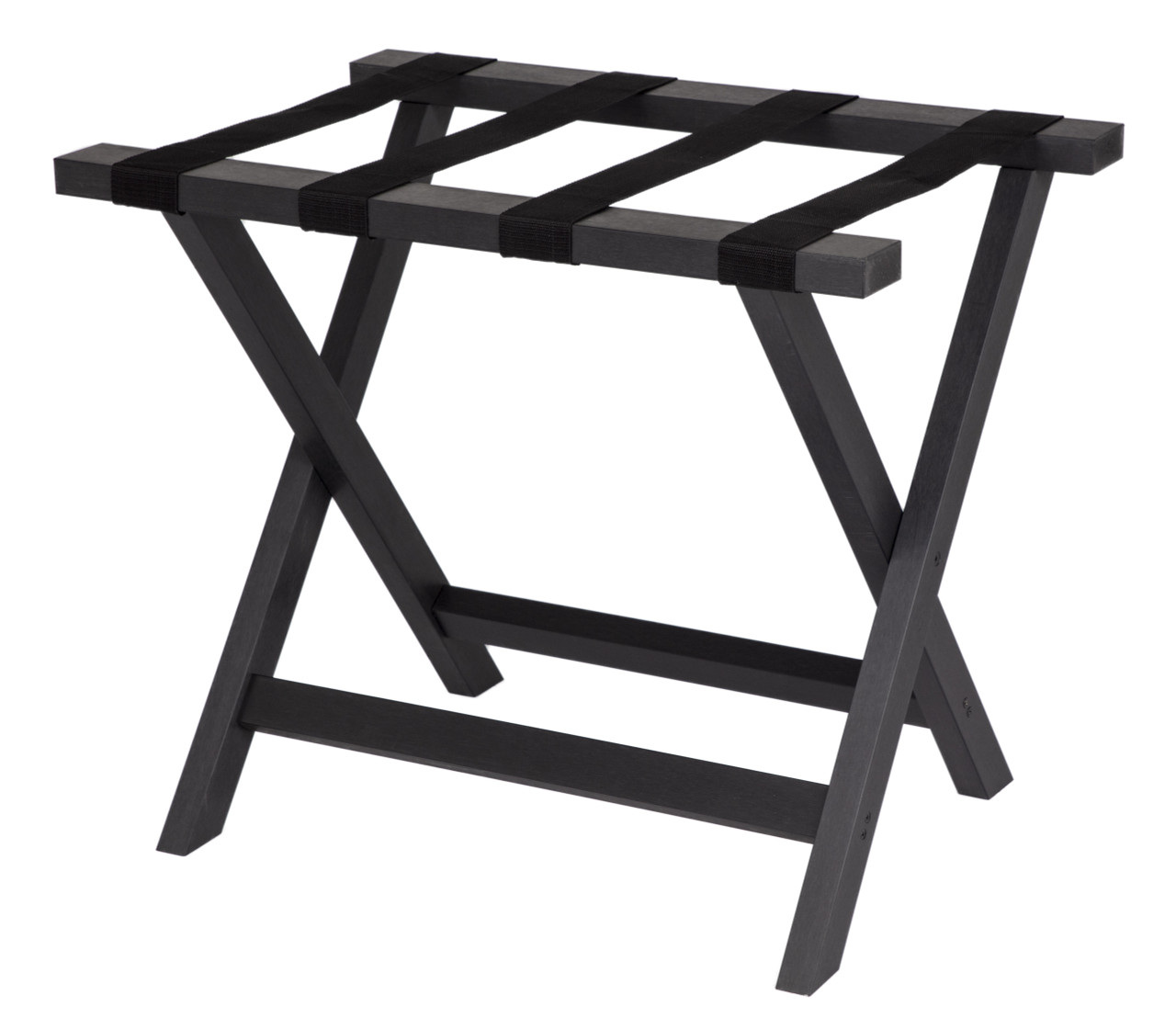 Recycled Composite Luggage Rack, Black