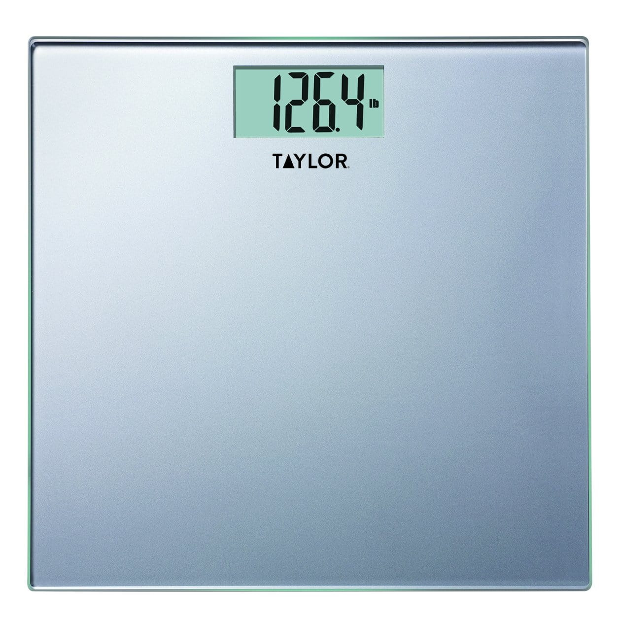 Digital Glass Silver Bathroom Scale
