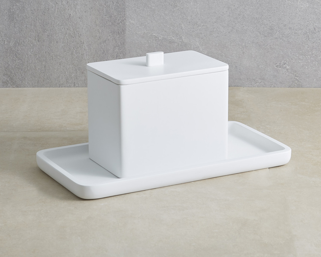 Cortland Ice Bucket White