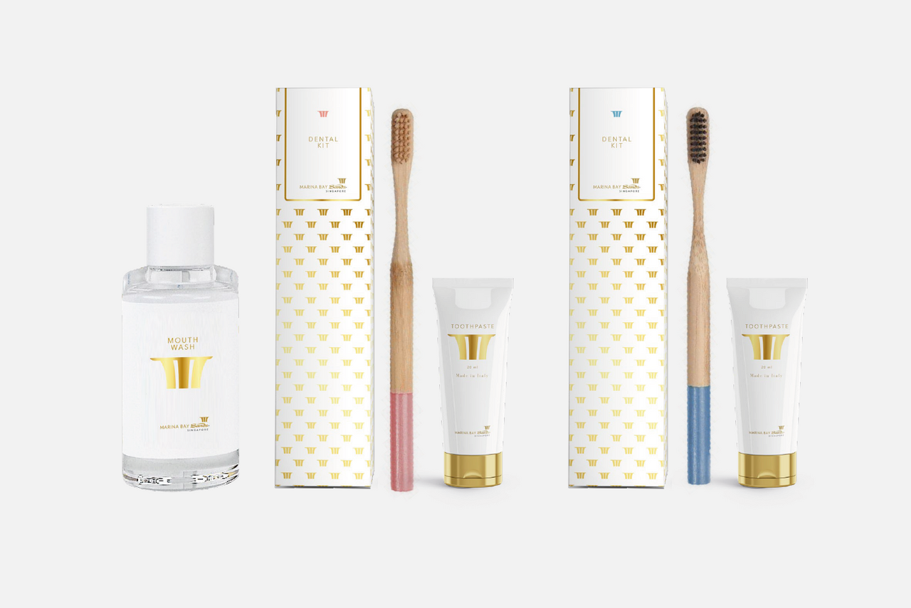 Custom Dental Kits with Toothpaste Tablets, Made in Italy