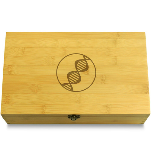 DNA strand Science Multikeep Box Adjustable Bamboo Wood Organizer - Buy ...