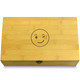 Wink Emoticon Emoticon Multikeep Box Adjustable Bamboo Wood Organizer ...