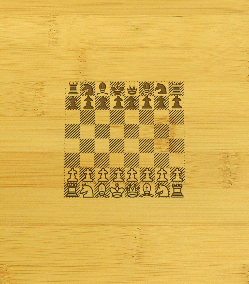 Chess Layout Multikeep Box Adjustable Bamboo Wood Organizer - Buy Online