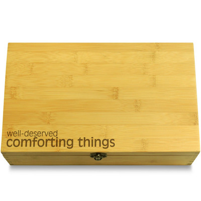 Box of comforting things Decorative Bamboo Wood Multikeep Box ...