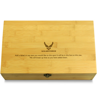 Air Force Military Multikeep Box Adjustable Bamboo Wood Organizer - Buy ...
