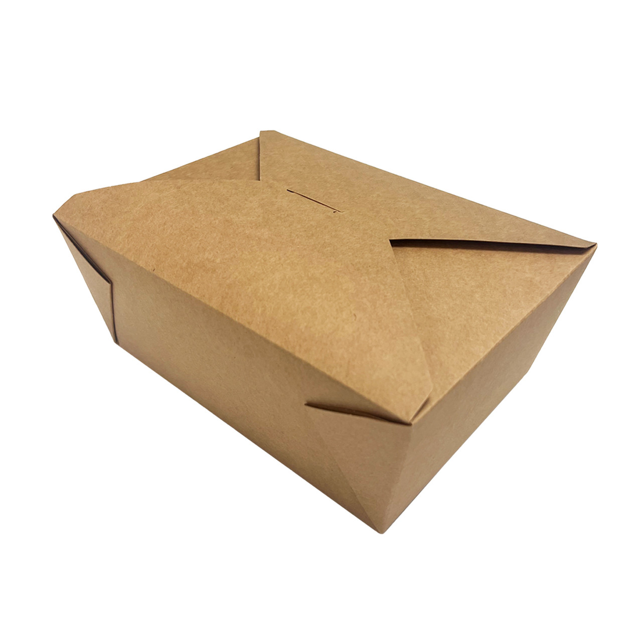 Paper Takeout Boxes #4 96 oz Kraft Case 200