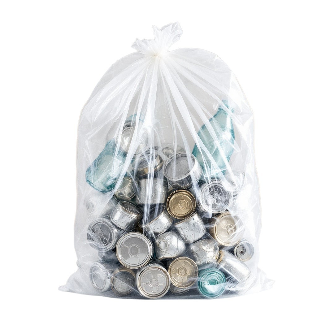 Garbage Bags 35x50" Regular Clear Case of 200