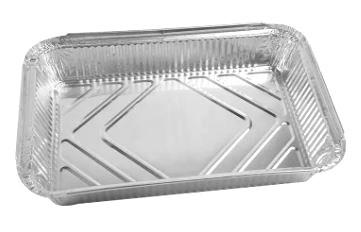 Aluminum Rectangle Containers 5x4x1.75" 1 lb Case 1,000