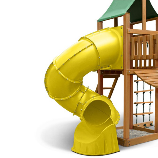 7ft. Turbo Tube Slide Design | Swing Set Slides