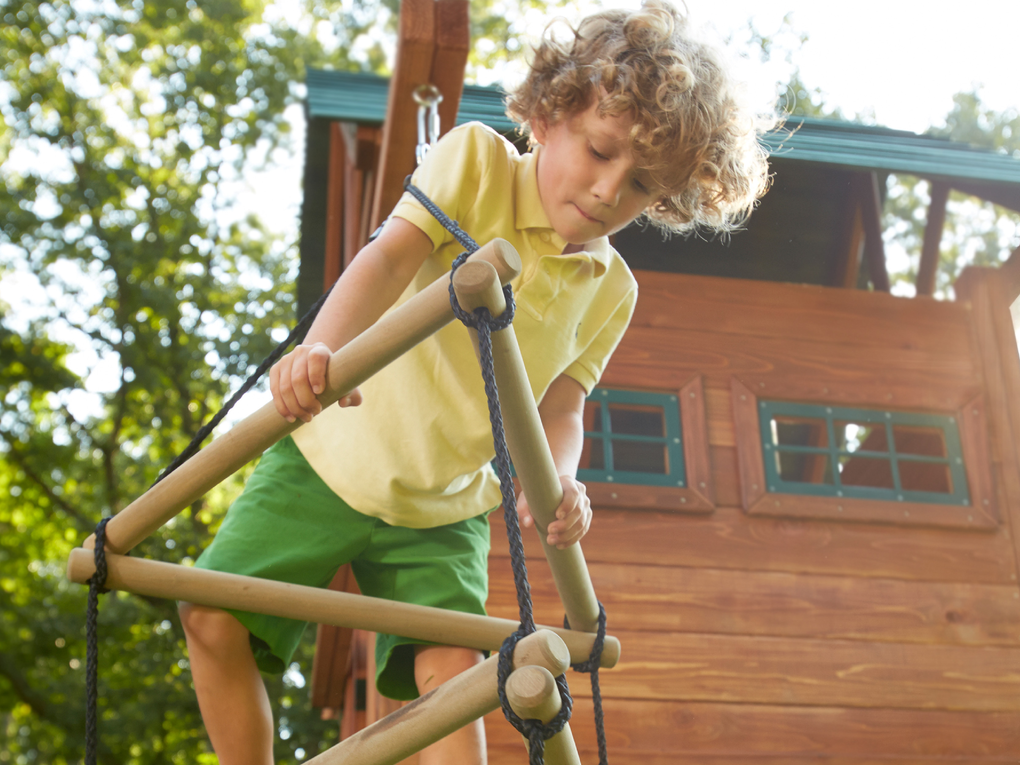 Encouraging Unstructured Playtime - Swing-N-Slide