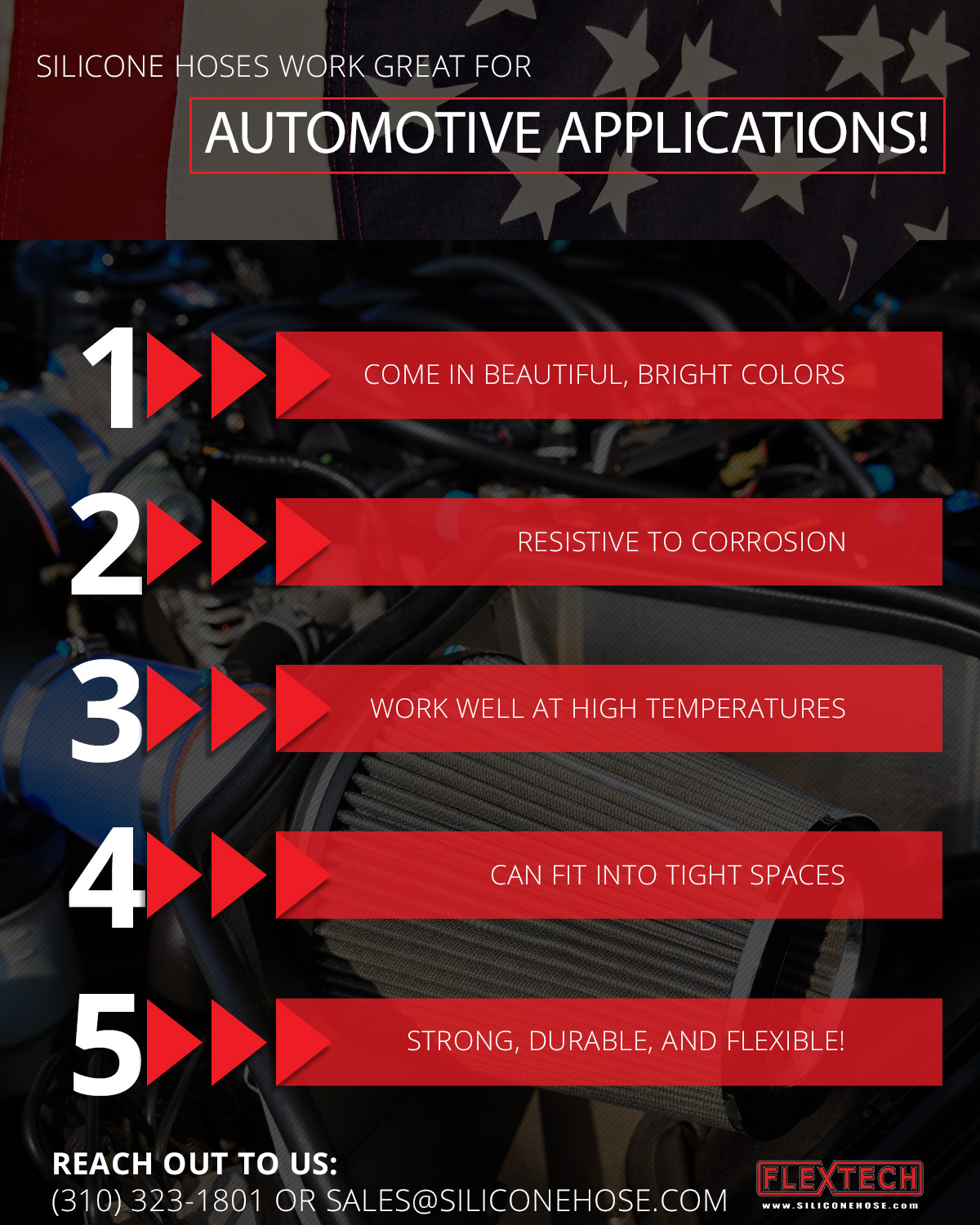 5 Reasons Silicone Hoses Are Great For Auto-related Applications - Flex ...