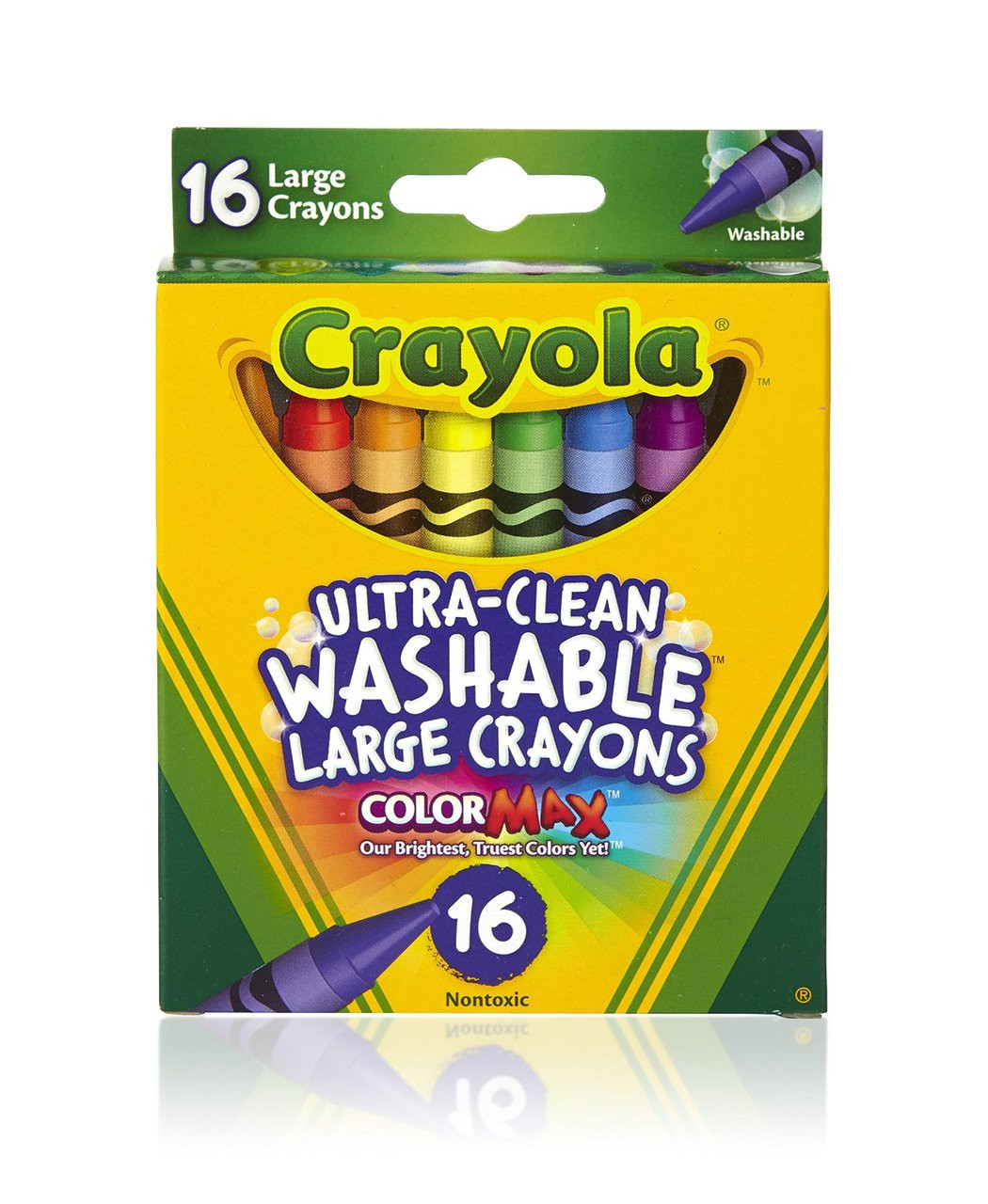 Crayola 16 ct Ultra Clean Washable Crayons 52-3281