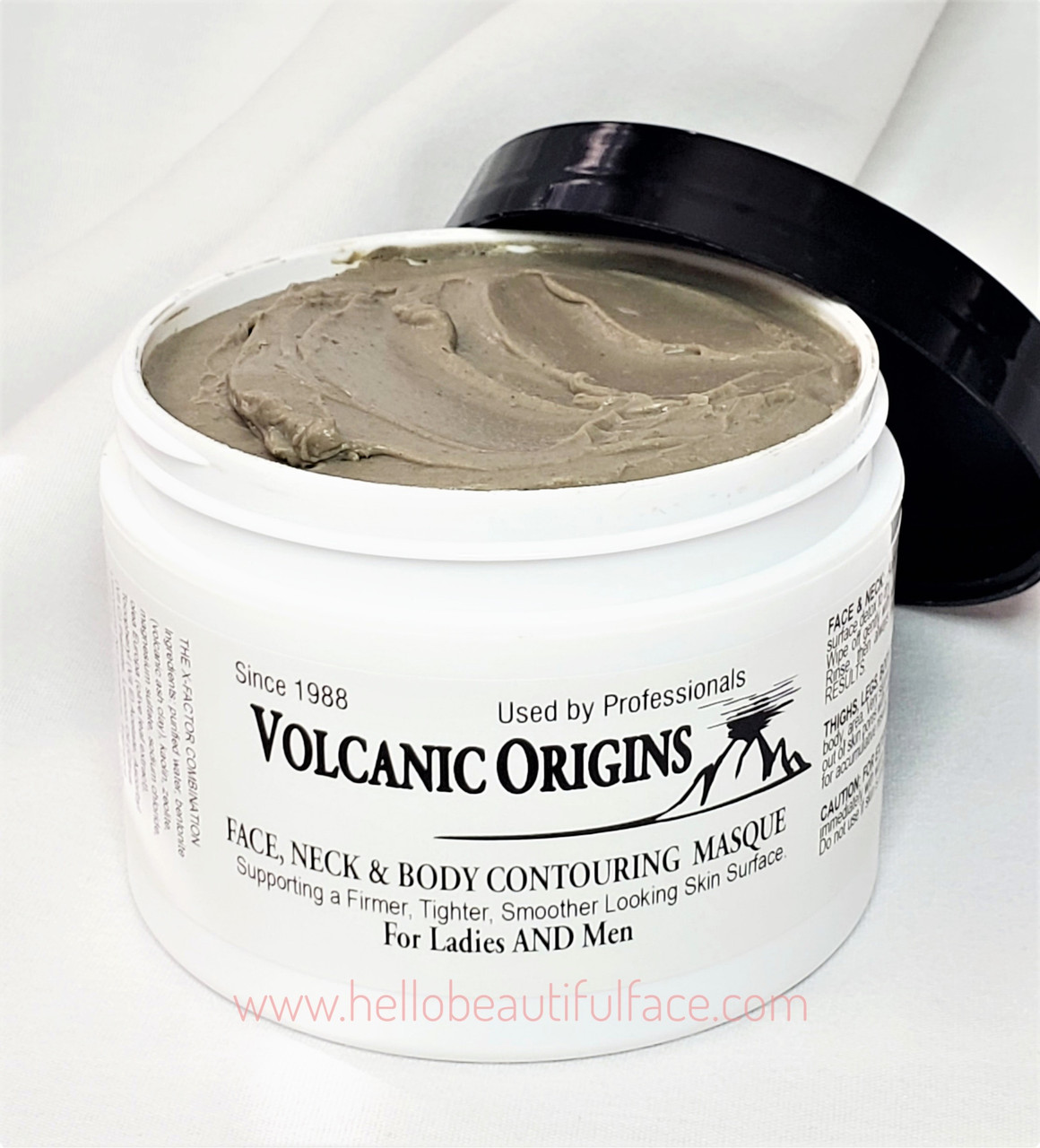 Shop Volcanic Origins Face & Body Ash Mineral Clay Mud Mask Online