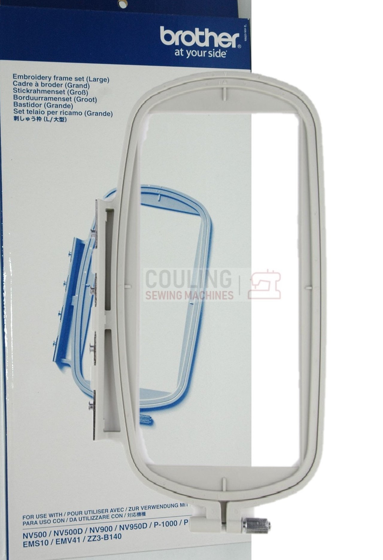 Brother Embroidery 3 Position Hoop Frame 100mm x 172mm Large - EF71 ...