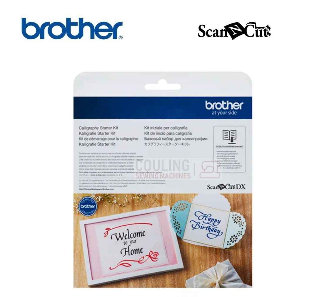 Brother ScanNCut Calligraphy Starter Kit SDX - CADXCLGKIT1 - Couling ...