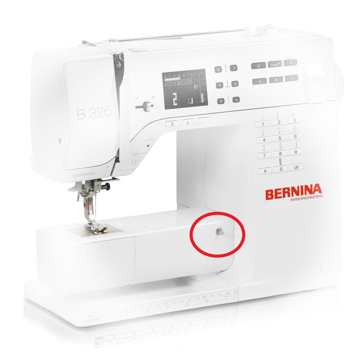 Bernina Sew Table Metal Locating Pin (push in type) 3, 4 Series + Some ...
